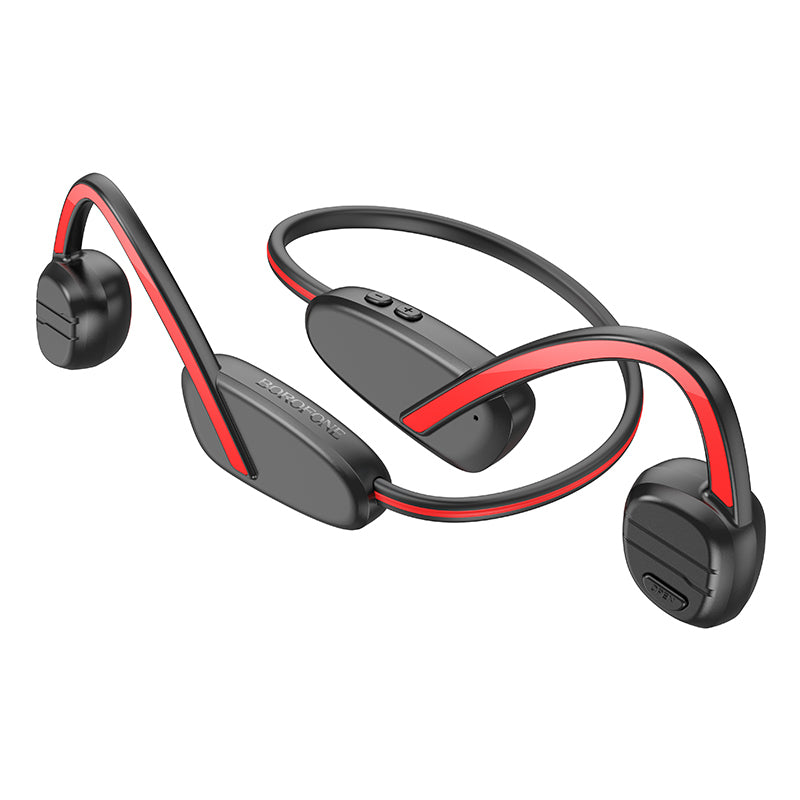 Borofone Спортни слушалки BE62 Receptive bluetooth червени – TopMag