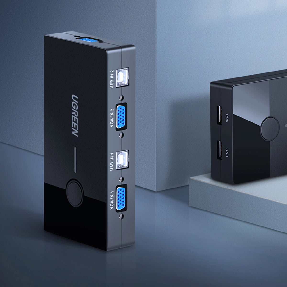 Ugreen 30357 KVM switch - black – TopMag