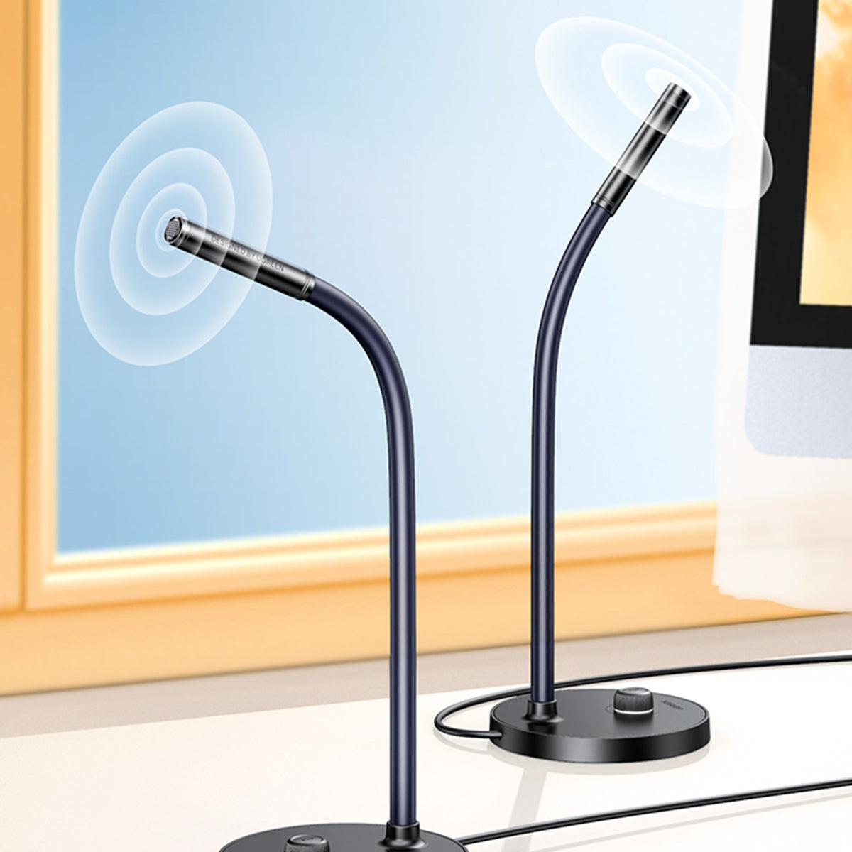 Ugreen USB microphone with stand black (CM564) – TopMag