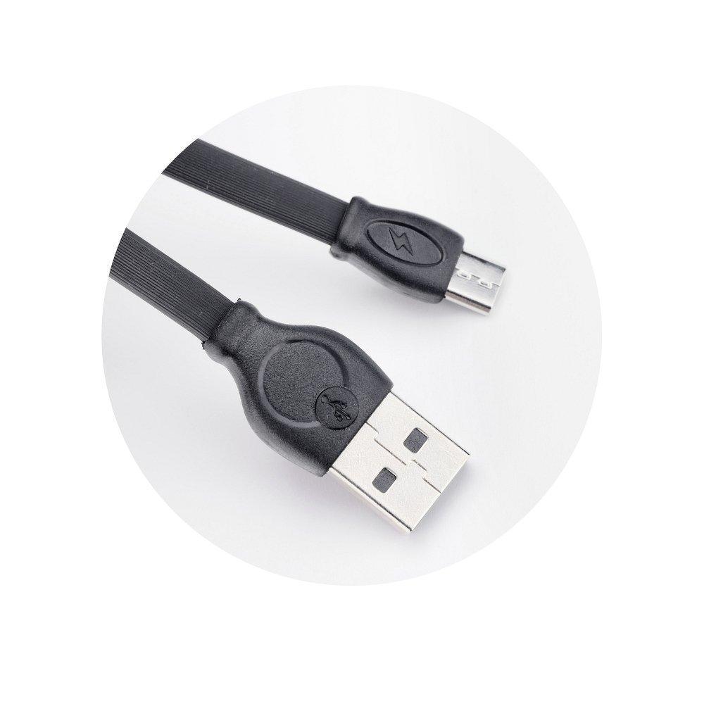 Wk-Design кабел с бързо зареждане micro usb wdc-023 3 m черен само за – TopMag