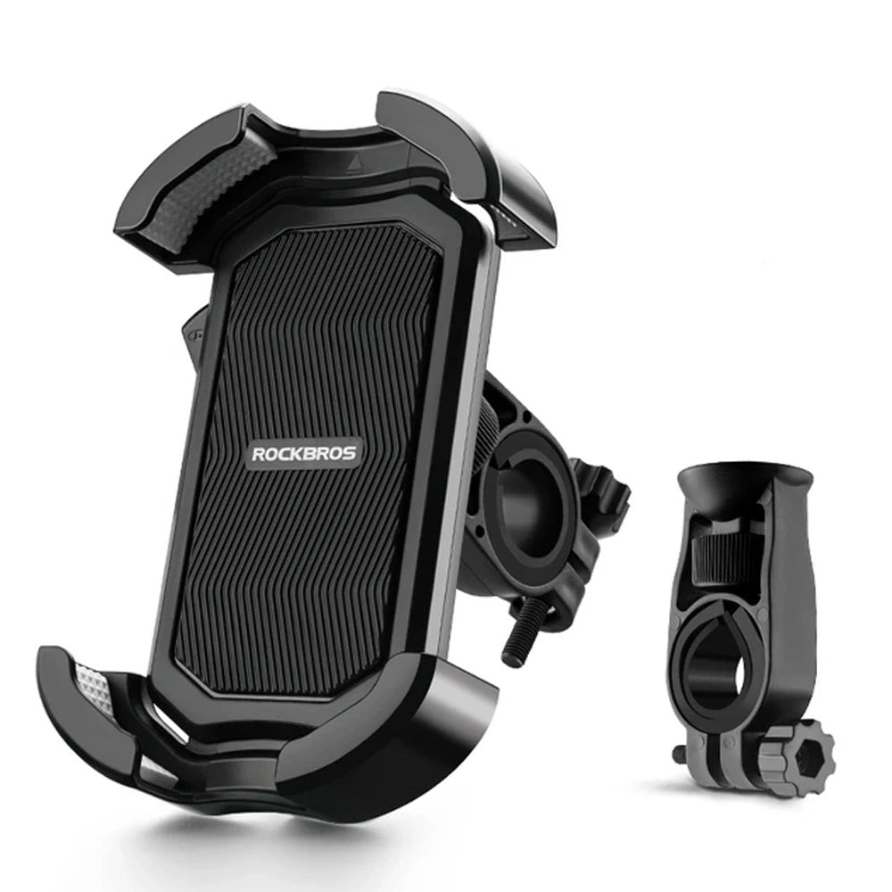 Rockbros 25210032001 phone holder for handlebar bike - black – TopMag