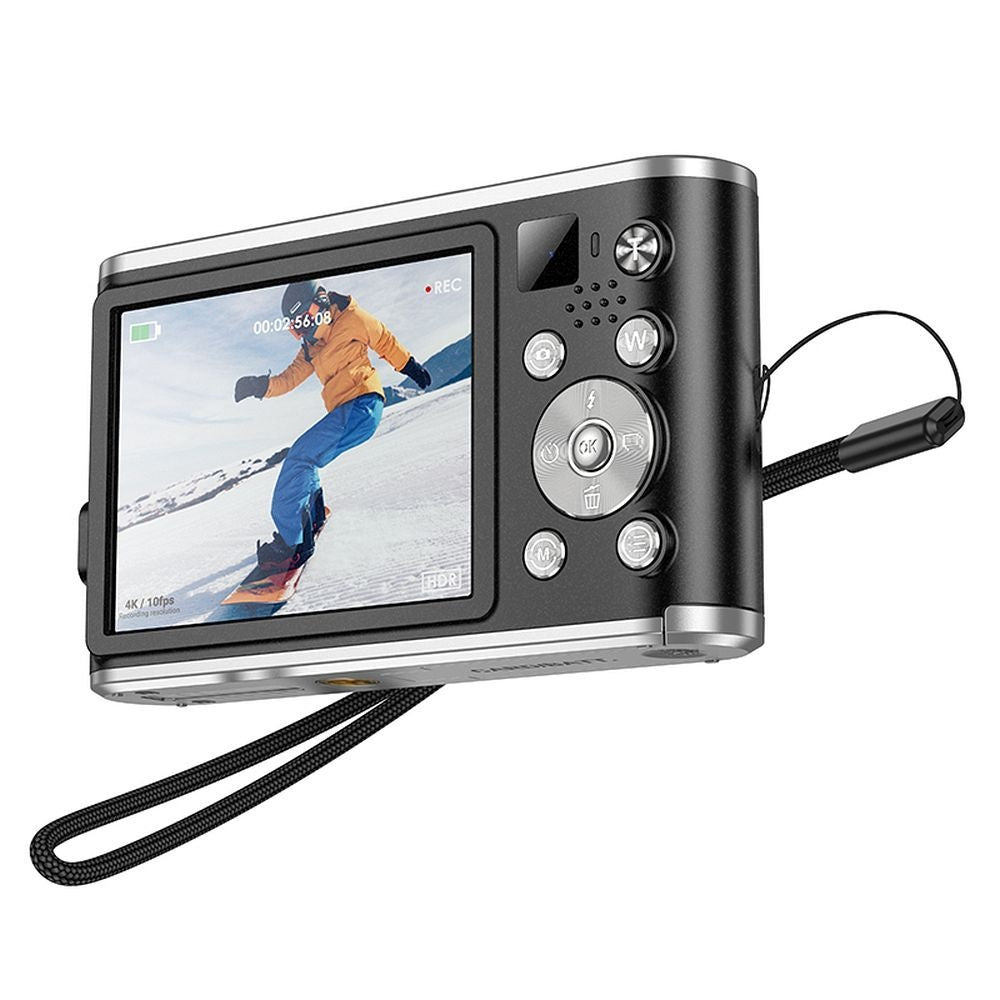 HOCO dual lens digital camera 13M pixels DV203 black – TopMag