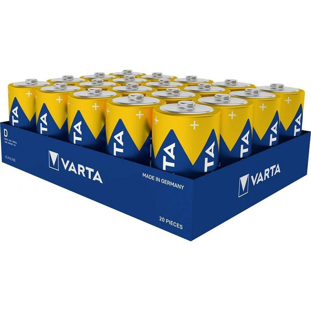 VARTA alkaline battery R20 (Type D) Industrial Pro 20 pcs – TopMag