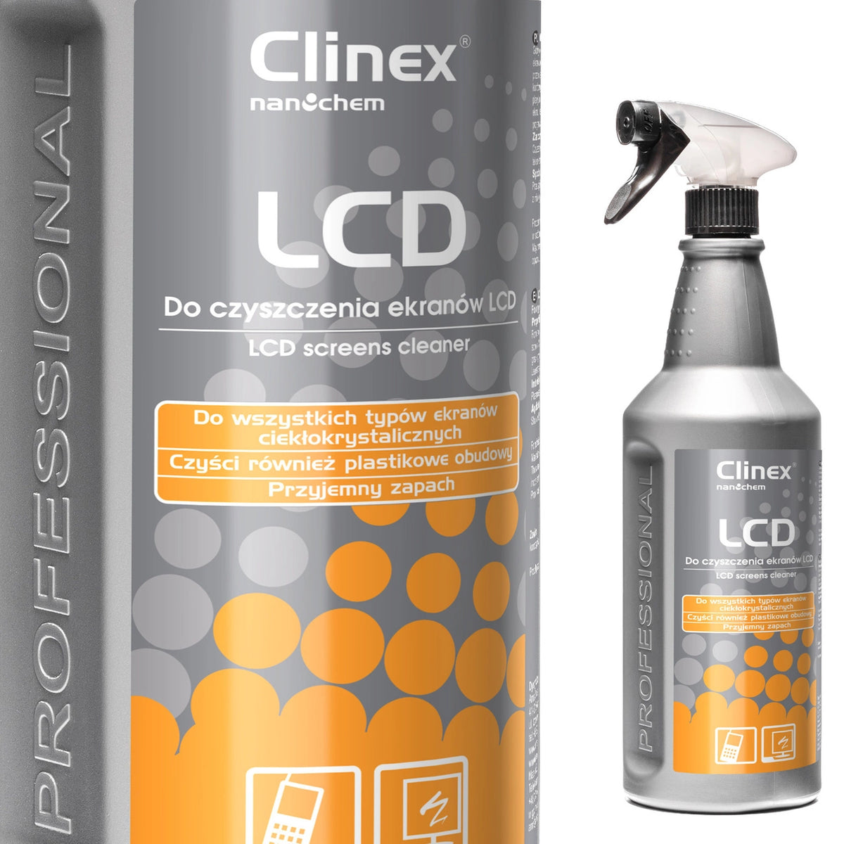 Liquid for cleaning LCD screens and monitors of CLINEX LCD phones 1L ...