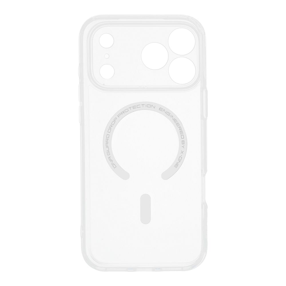 Гръб X-ONE Endura Clear (MagSafe) за Apple iPhone 17 Pro Max прозрачен ...