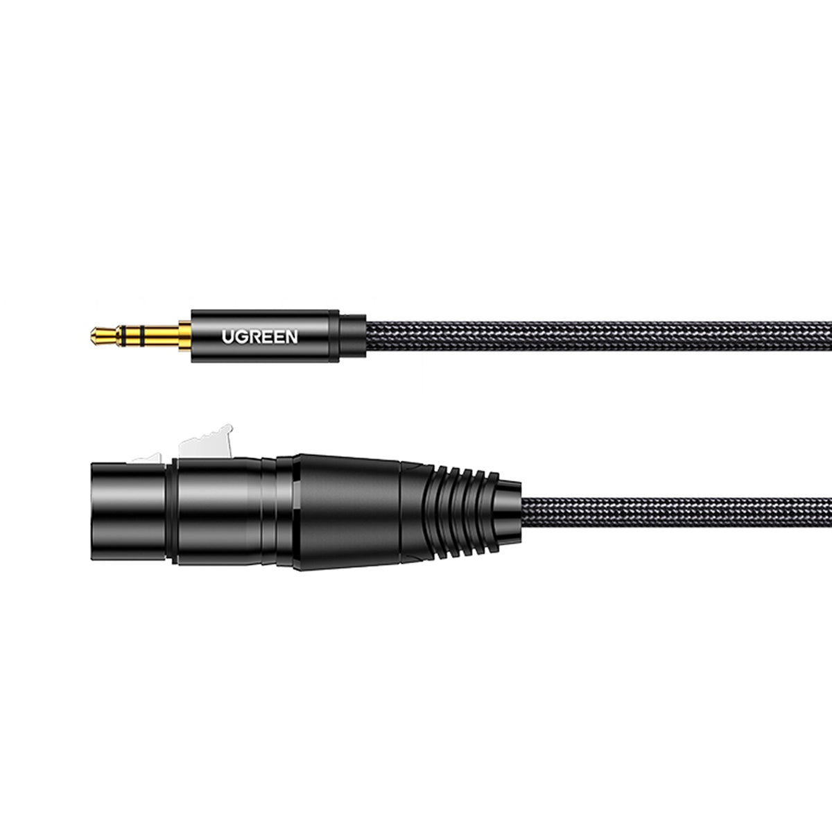Ugreen audio cable 3.5mm mini jack (male) - XLR (female) 1m black (AV1 ...