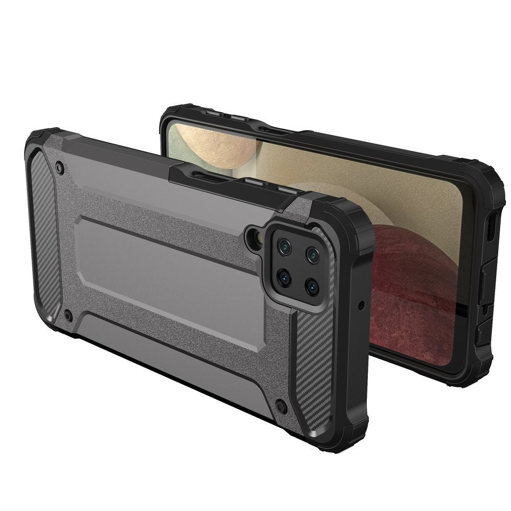 Hybrid Armor Case Tough Rugged Cover for Samsung Galaxy A12 / Galaxy M ...