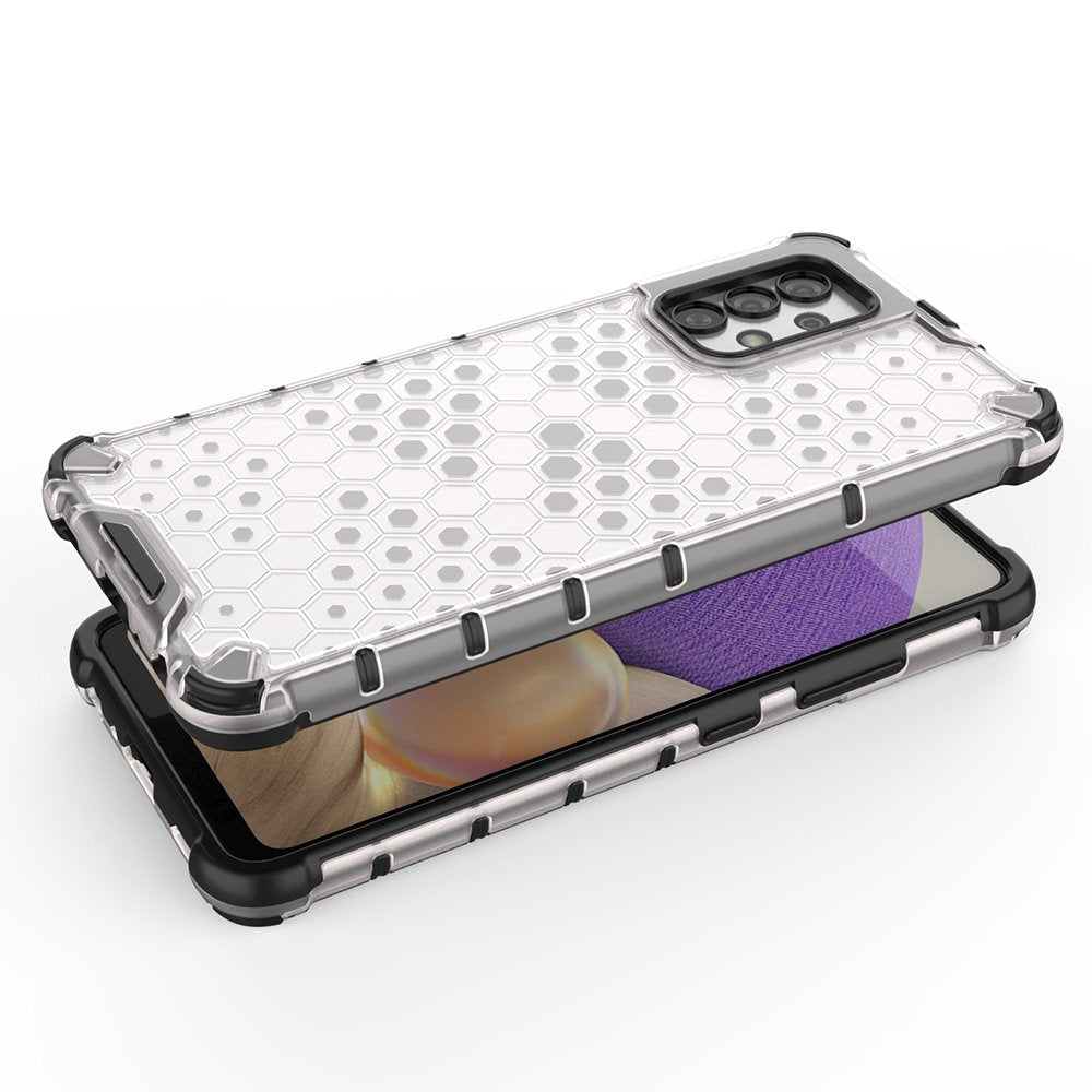 Honeycomb armored гръб за Samsung Galaxy A32 4G прозрачен – TopMag