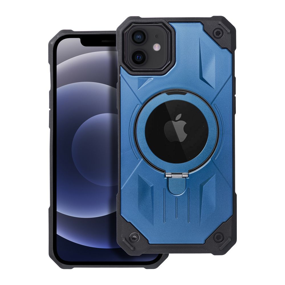 Armor Mag Cover гръб съвместим с MagSafe за IPHONE 12 / 12 PRO син – TopMag