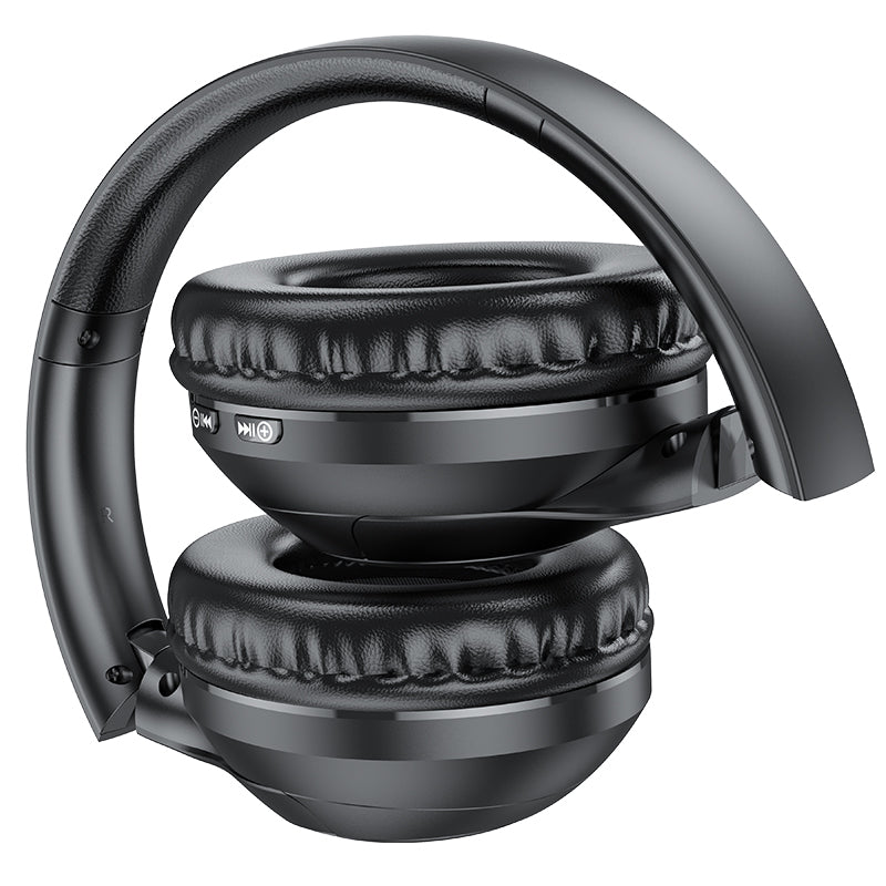 Borofone Headphones BO23 Glamour bluetooth black – TopMag