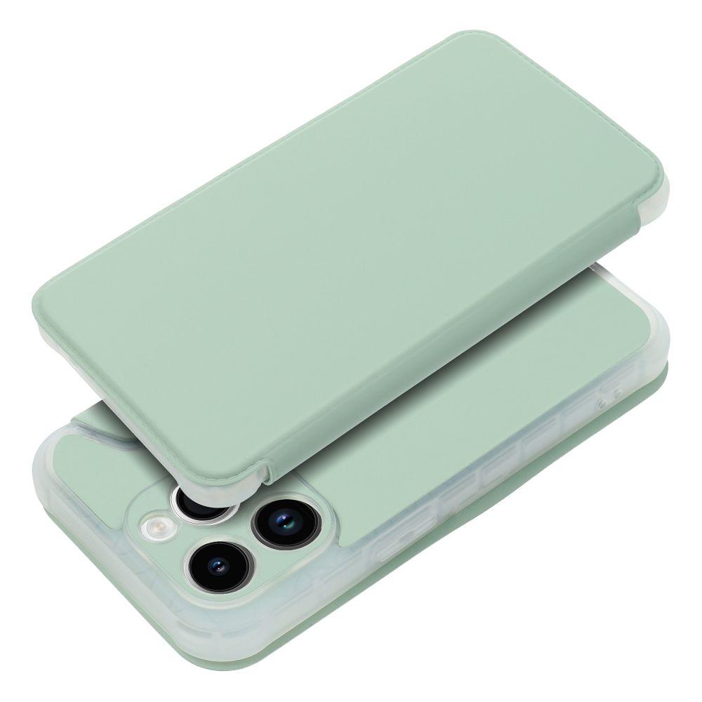 PIANO калъф тип книга за IPHONE 12 PRO light green – TopMag