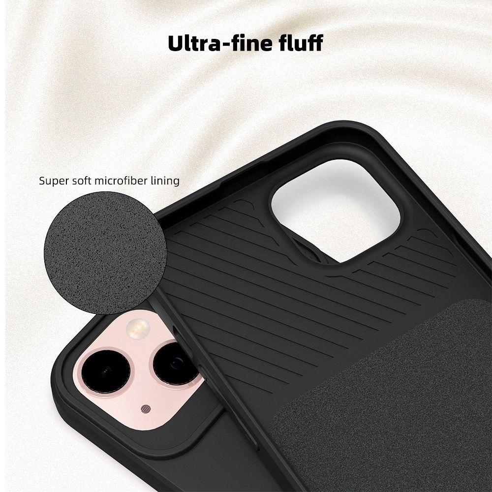 SLIDE гръб за IPHONE 12 черен – TopMag