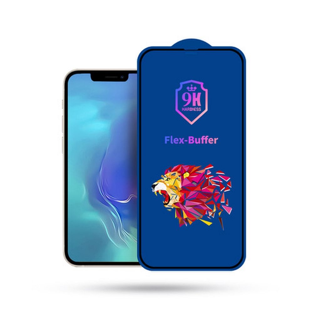5D Flex-buffer hybrid протектор с антибактериално покритие за iphone 1 ...