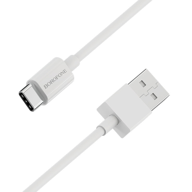 Borofone Cable BX22 Bloom - USB to Type C - 3A 1 metre white – TopMag