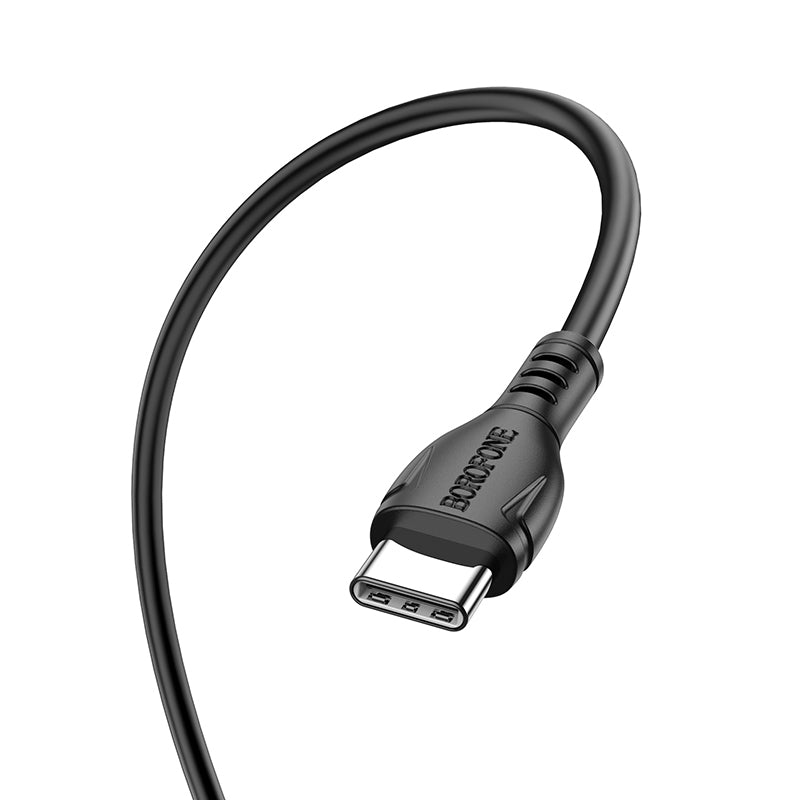 Borofone Cable Bx51 Triumph Type C To Type C 60w 1 Metre Black Topmag